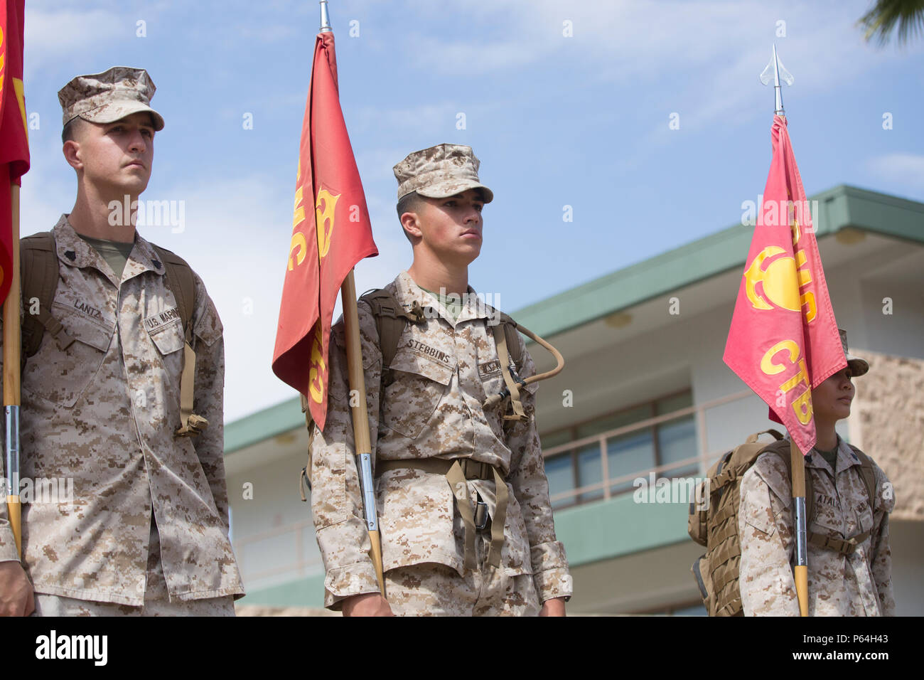 Sgt. Ethan Lance, instructor, Pfc. Will Stebbins, student, and Sgt ...