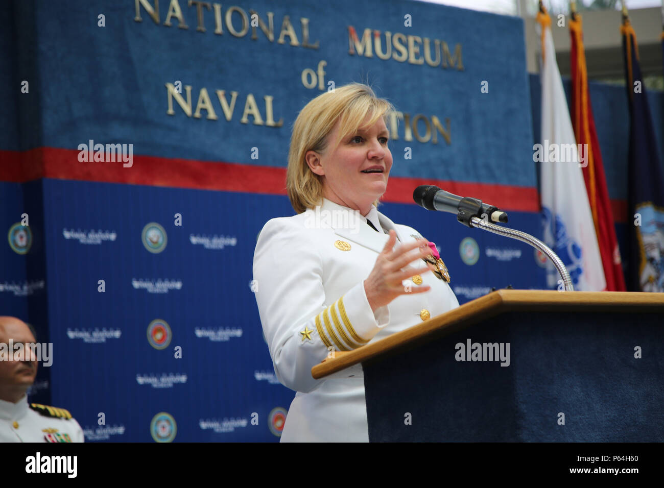 160503-N-RK891-035 PENSACOLA, Fla. (May 3, 2016)Capt. Maureen Fox ...