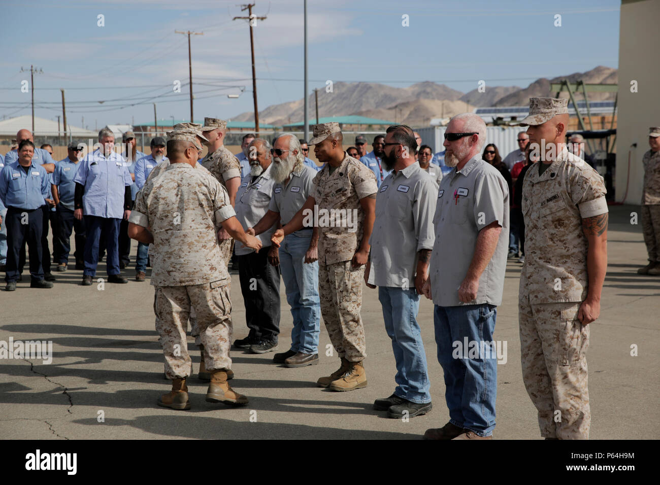 Maj. Gen. Lewis A. Craparotta, Combat Center Commanding General, and ...