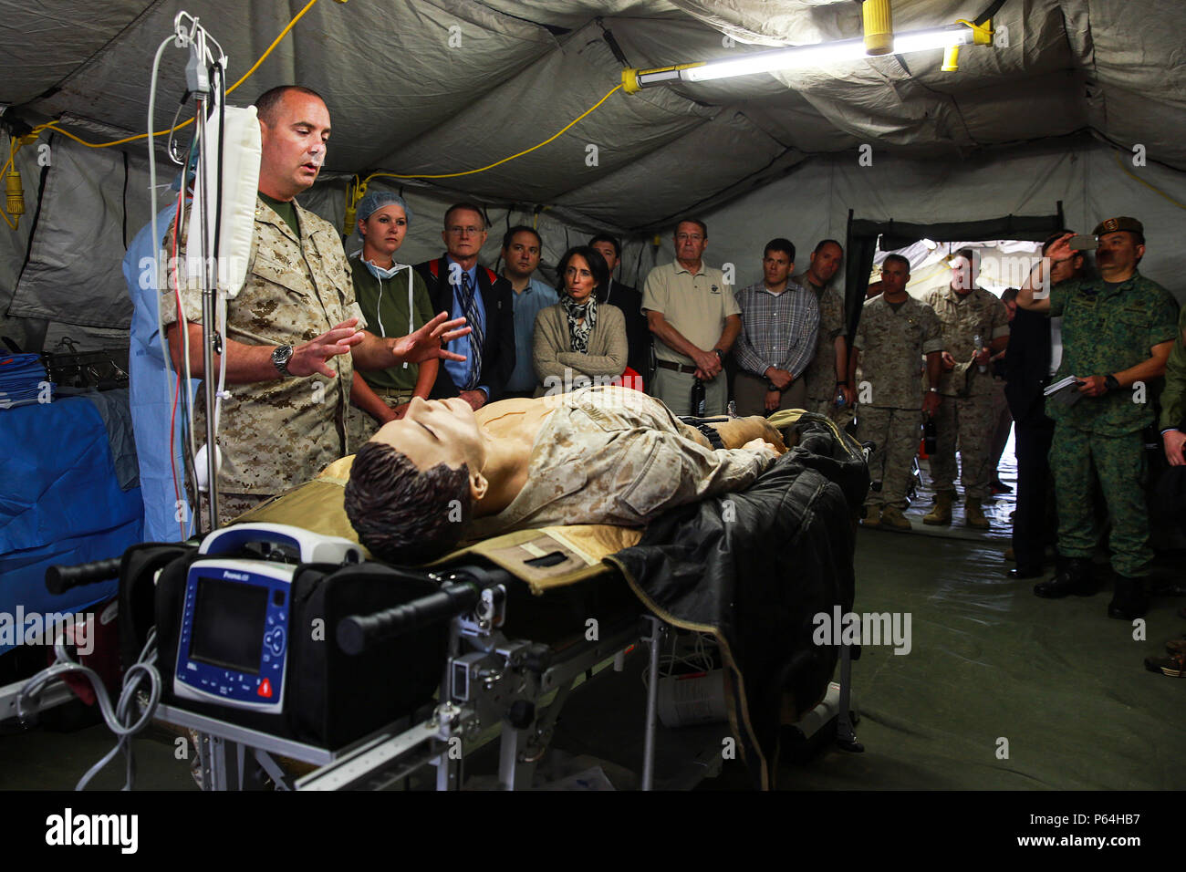 MARINE CORPS BASE CAMP PENDLETON, Calif. – Lt. Cmdr. Erik Brink, a ...