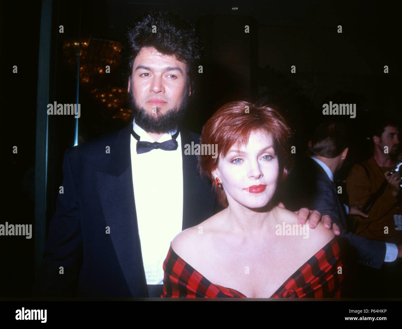 BEVERLY HILLS, CA - DECEMBER 4: (L-R) Marco Garibaldi and actress ...