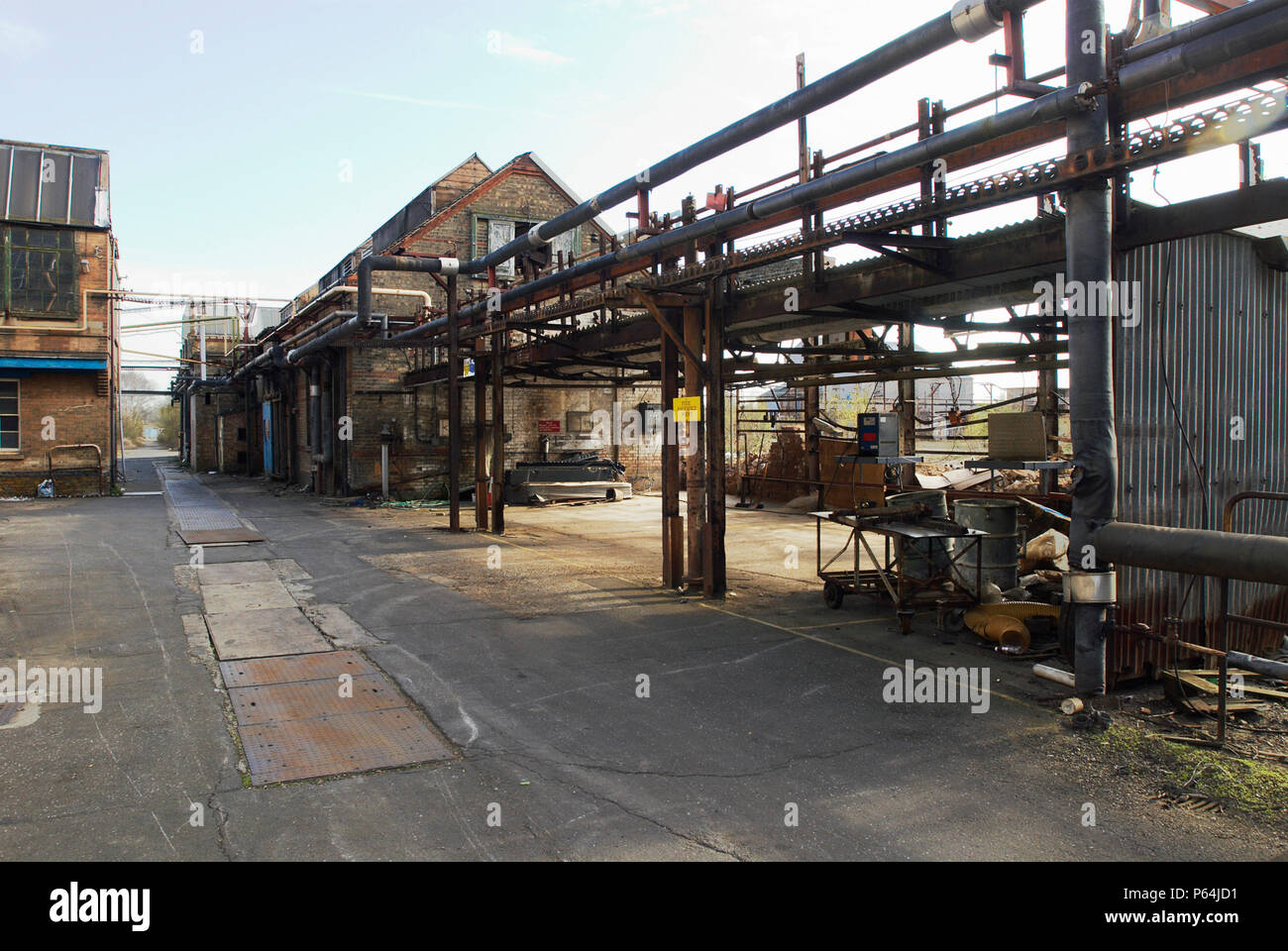 Disused factory, Manningtree, Suffolk, UK Stock Photo - Alamy