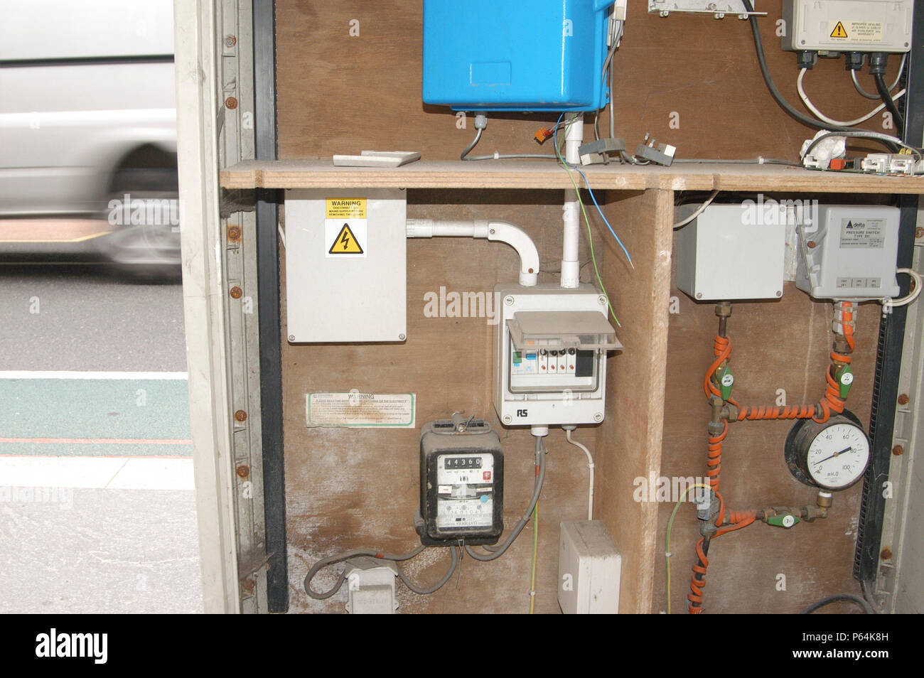 Open Gas Meter Box High Resolution Stock Photography and Images - Alamy