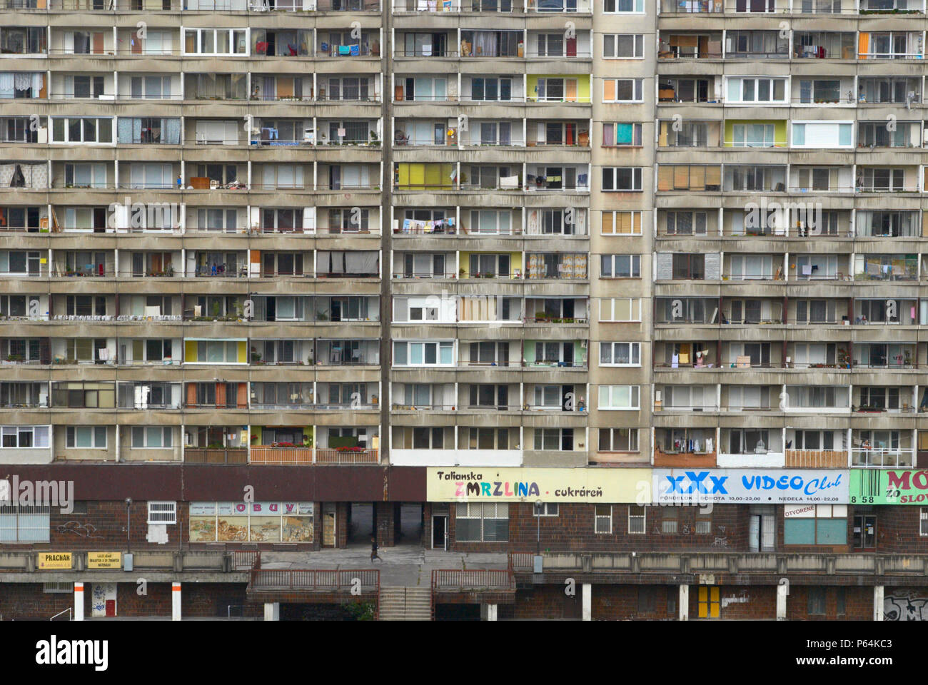 Communist era flats, Bratislava, Slovakia Stock Photo - Alamy