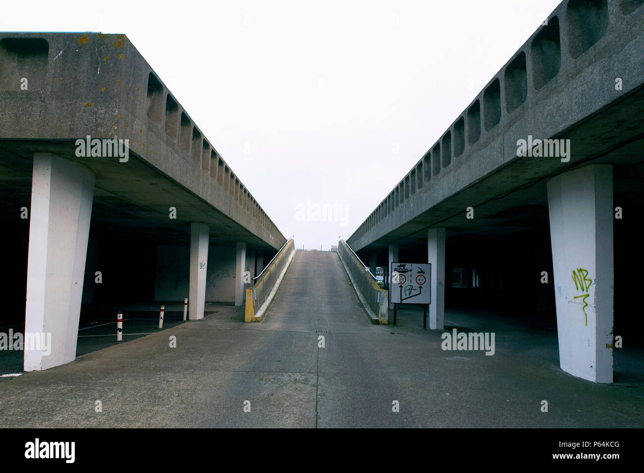Dilapidated car park, Margate, Kent, UK Stock Photo - Alamy