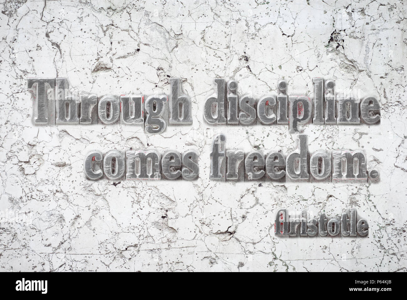 Through discipline comes freedom - ancient Greek philosopher Aristotle ...