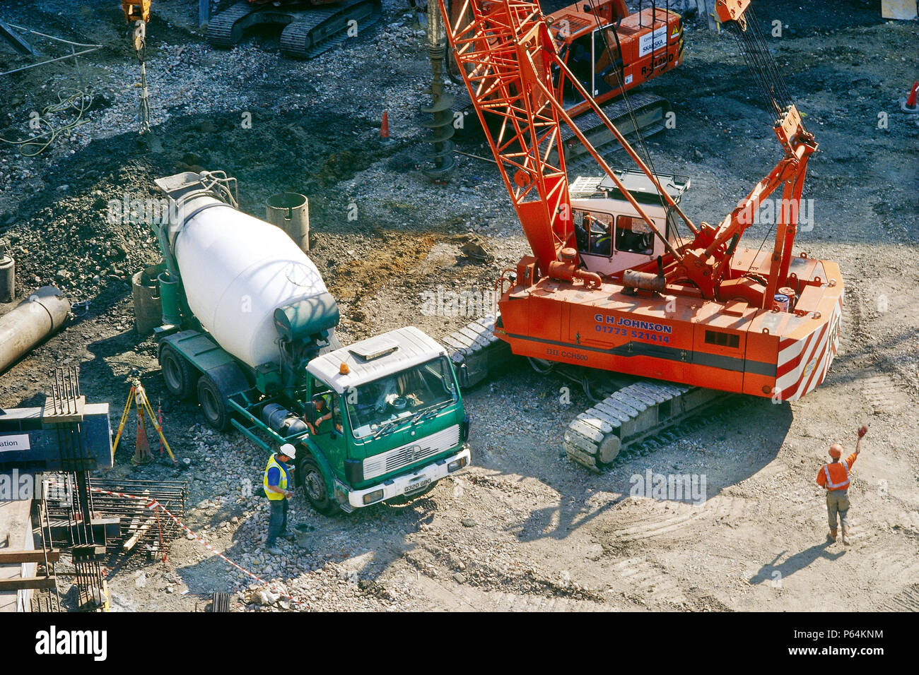 Concrete aggregate pile hi-res stock photography and images - Alamy