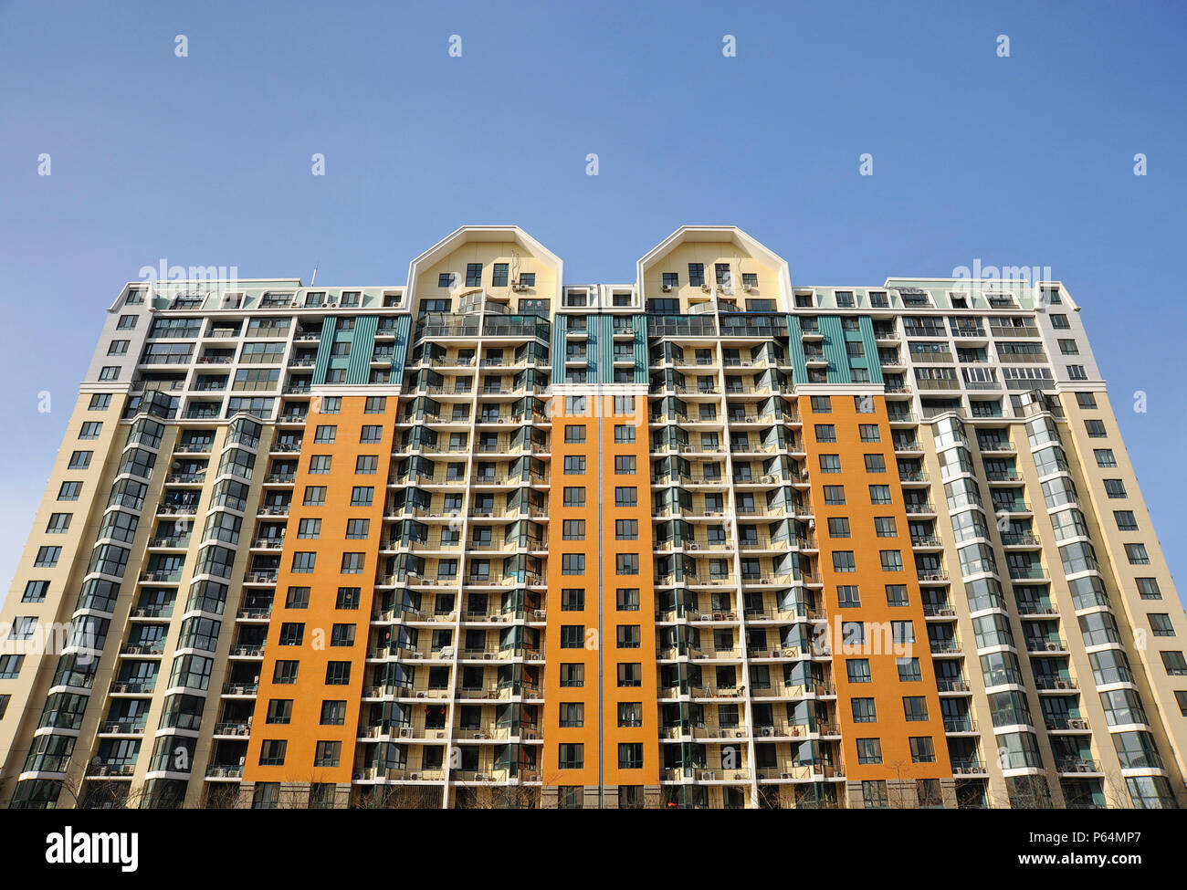 Residential block, western Beijing, China Stock Photo - Alamy