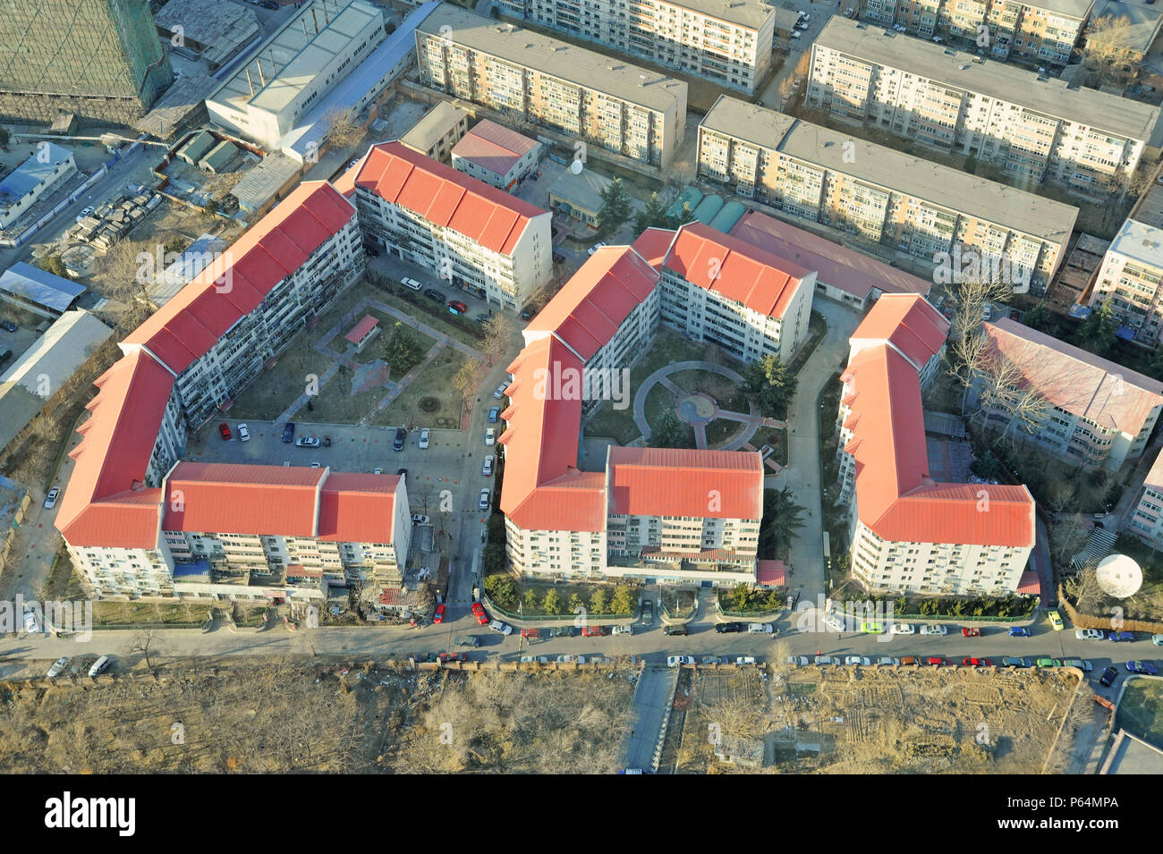 Residential blocks, western Beijing, China Stock Photo - Alamy