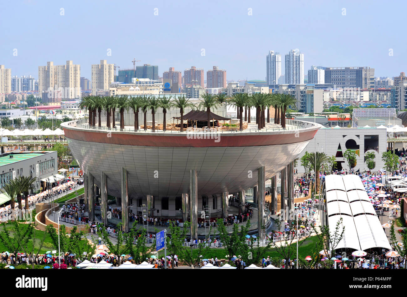Saudi Arabia pavillion at the 2010 Shanghai World Expo, China Stock ...