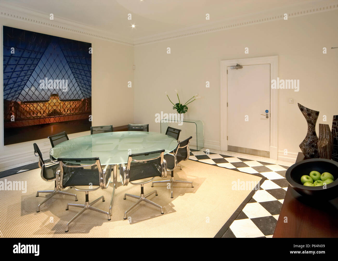 Modern Corporate Business Boardroom Stock Photo - Alamy