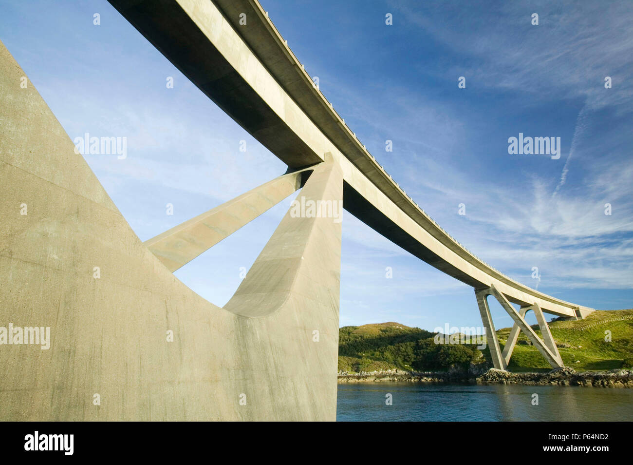 Kylesku Bridge in Assynt Scotland UK Stock Photo - Alamy