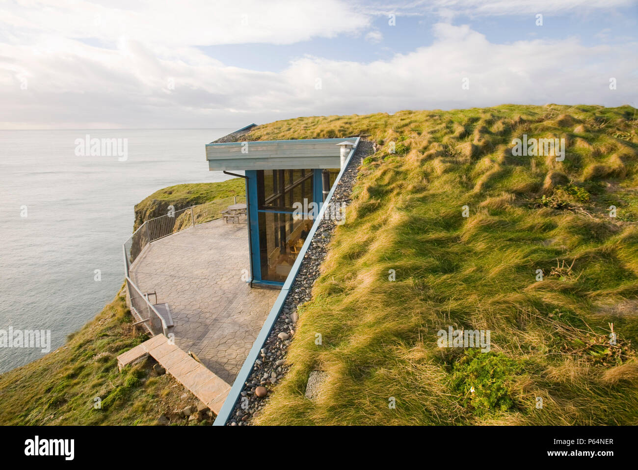 The Gallie Craig Tea room and cafe on the Mull of Galloway Scotland UK ...