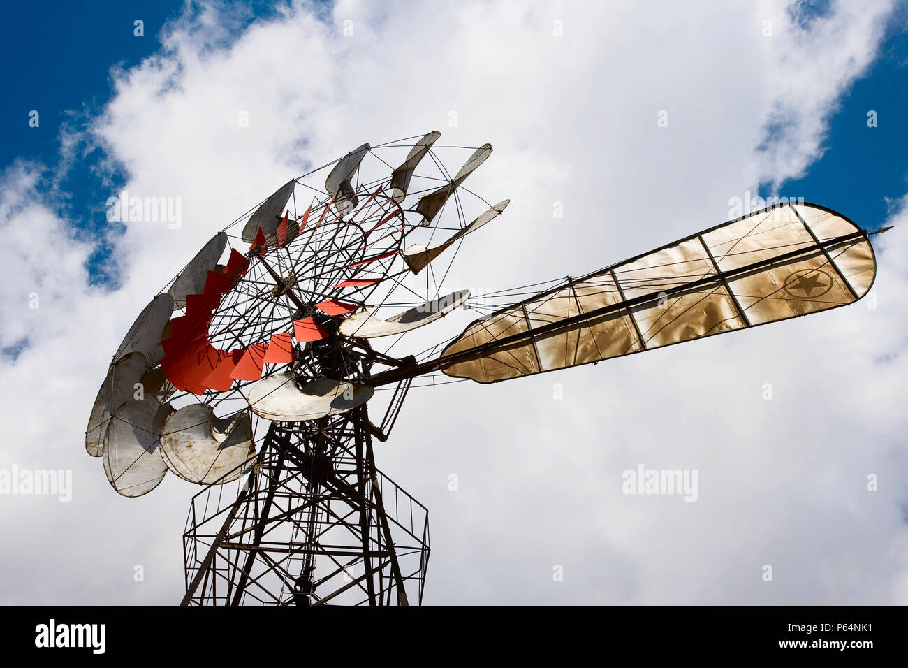 Old wind tower hi-res stock photography and images - Alamy
