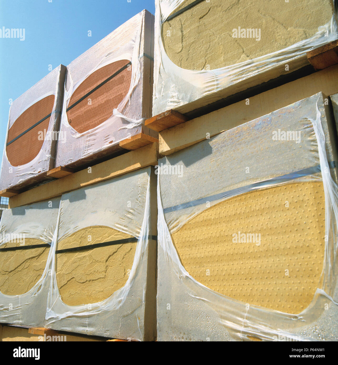 Mixed paving slabs Stock Photo - Alamy