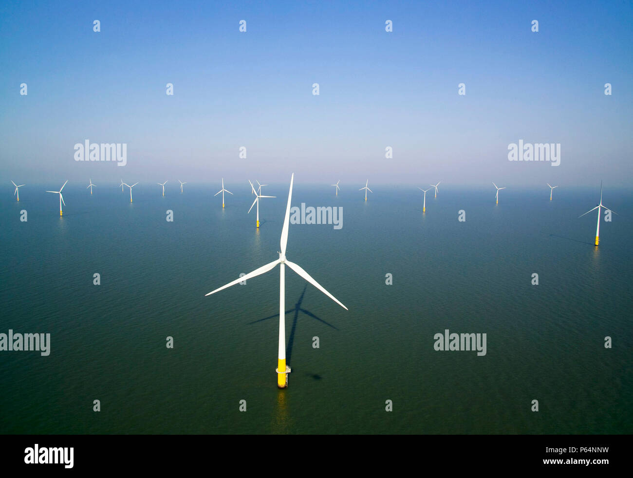 Offshore Wind Farm Uk Aerial High Resolution Stock Photography and ...