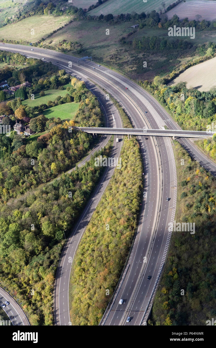 Motorway junction uk hi-res stock photography and images - Alamy