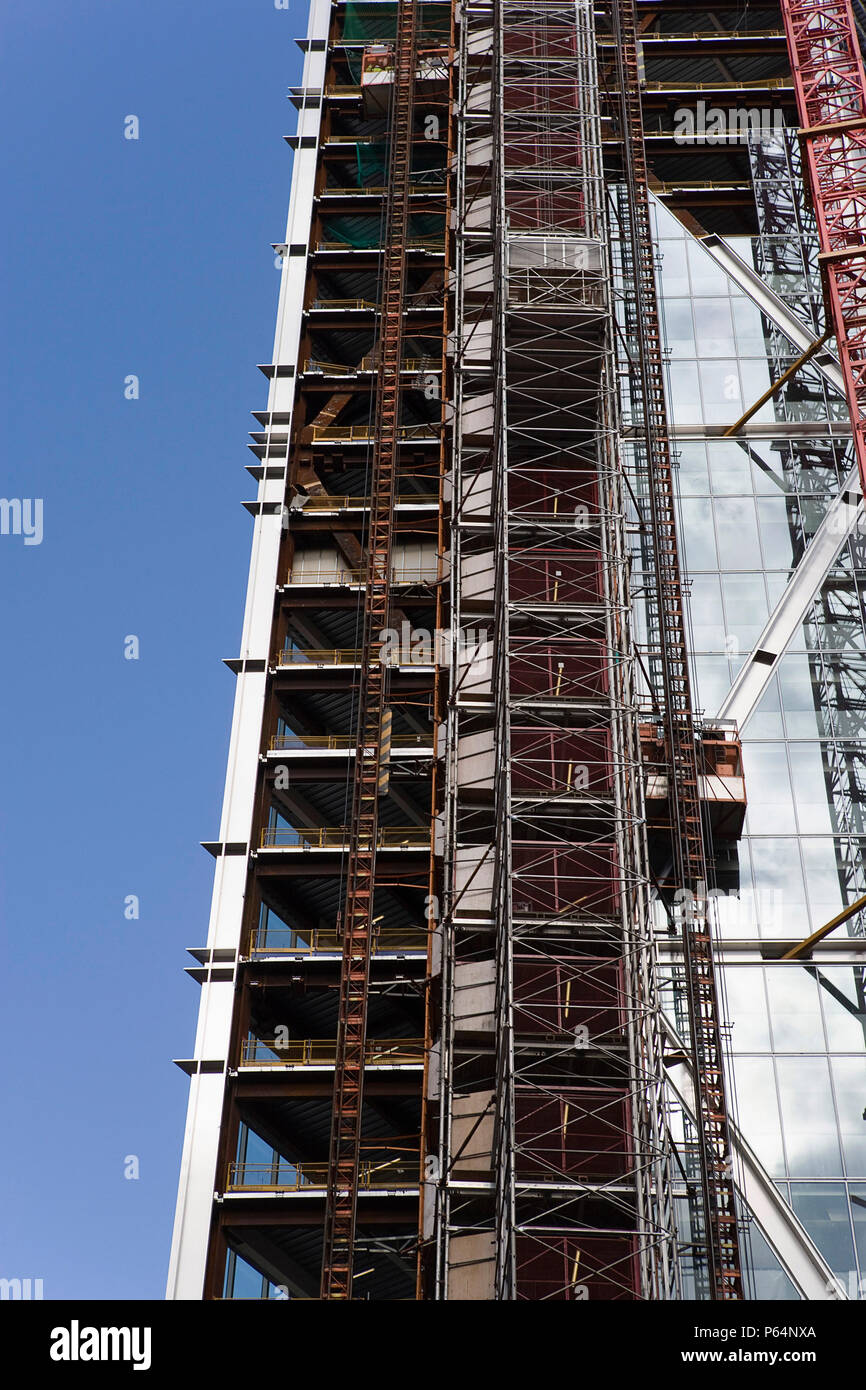 Office Building In Construction Stock Photo Alamy