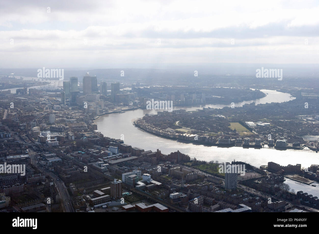 Aerial view o2 arena in hi-res stock photography and images - Alamy