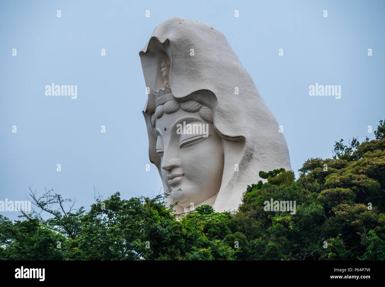 Huge Ofuna Kannon Statue On The Hill High Resolution Stock Photography ...