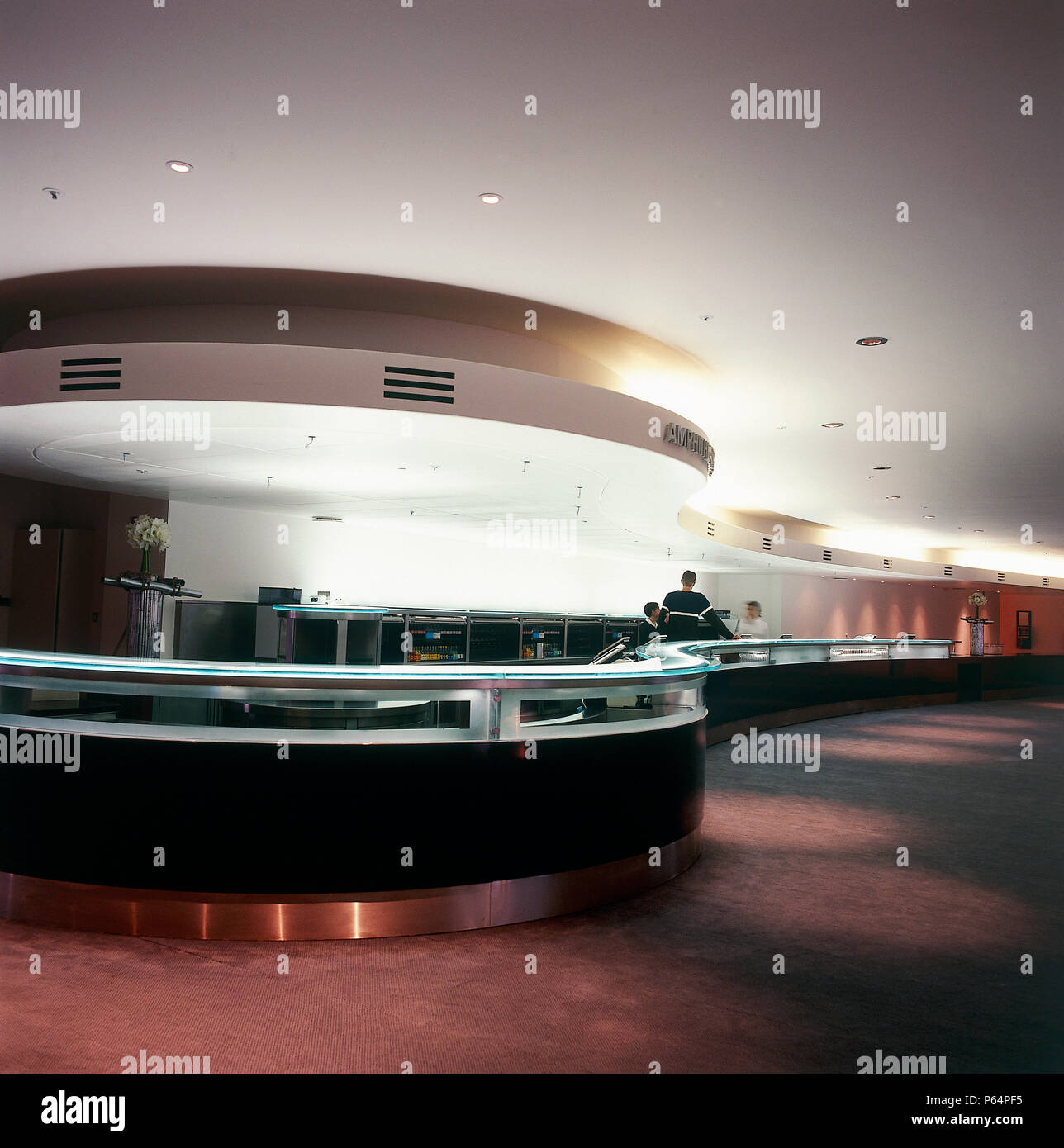 The Upper Bar in the Royal Opera House. Covent Garden, London, United ...