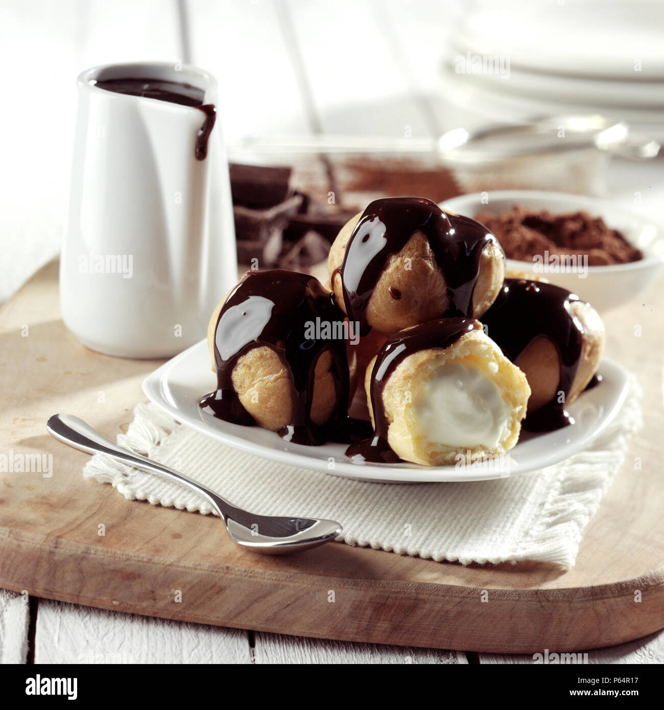 Profiteroles hi-res stock photography and images - Alamy