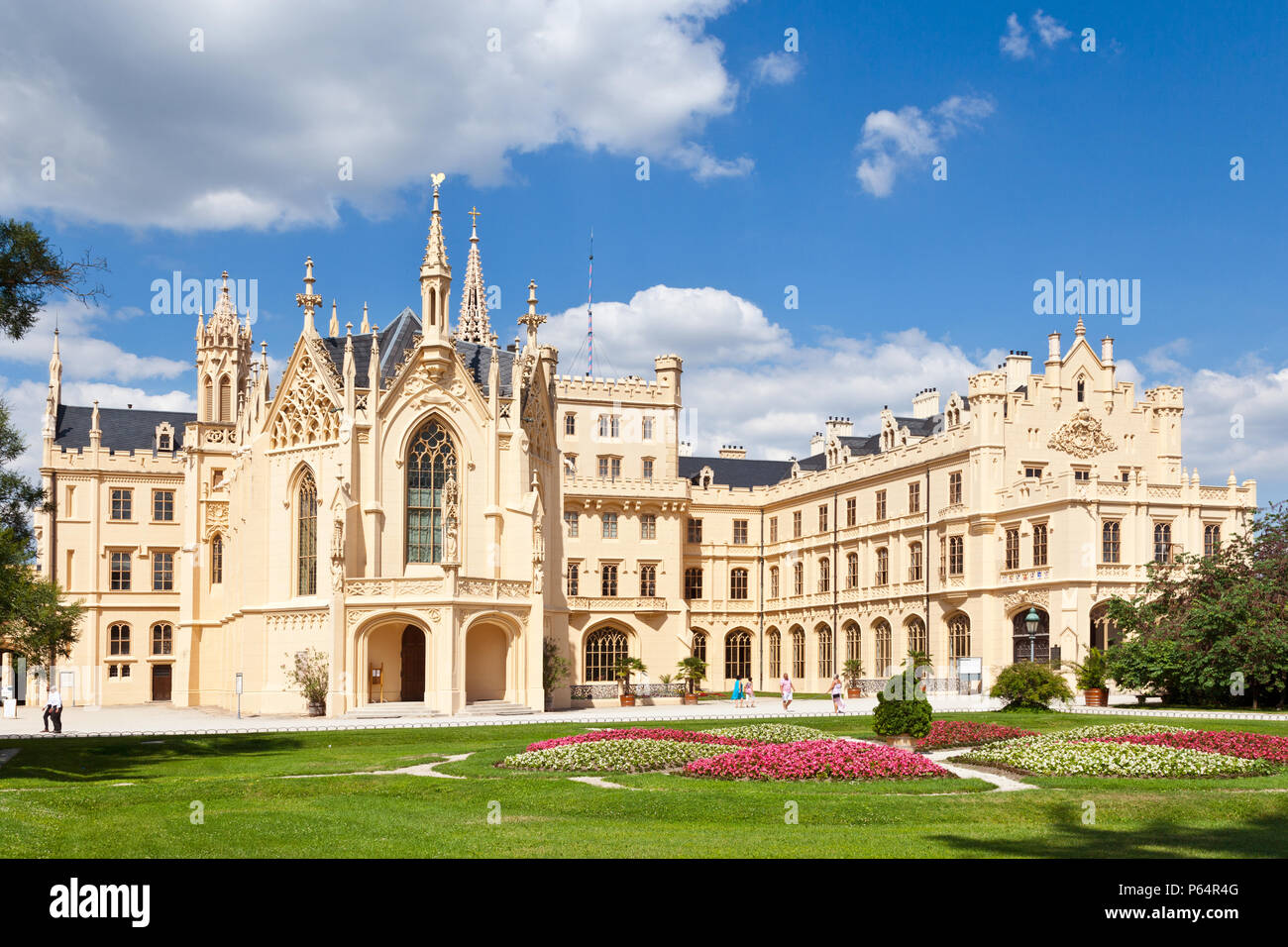 novogotický zámek Lednice (UNESCO), LVA Lednicko-valtický areál ...