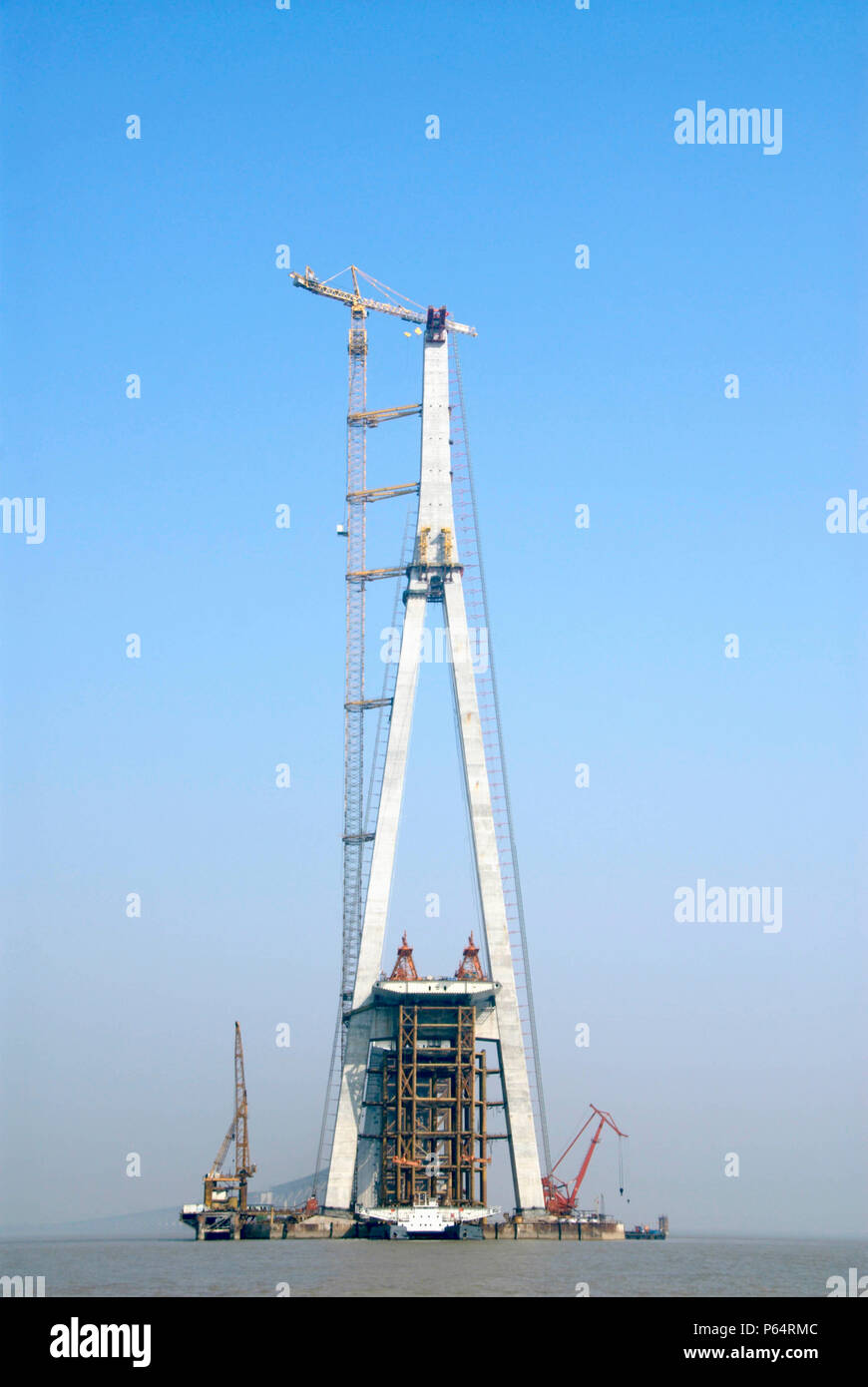 Worlds Longest Cable Stayed Bridge High Resolution Stock Photography ...