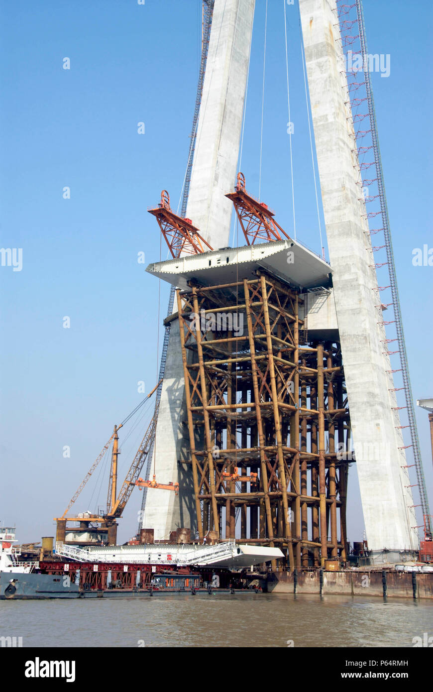 Sutong yangtze river bridge hi-res stock photography and images - Alamy