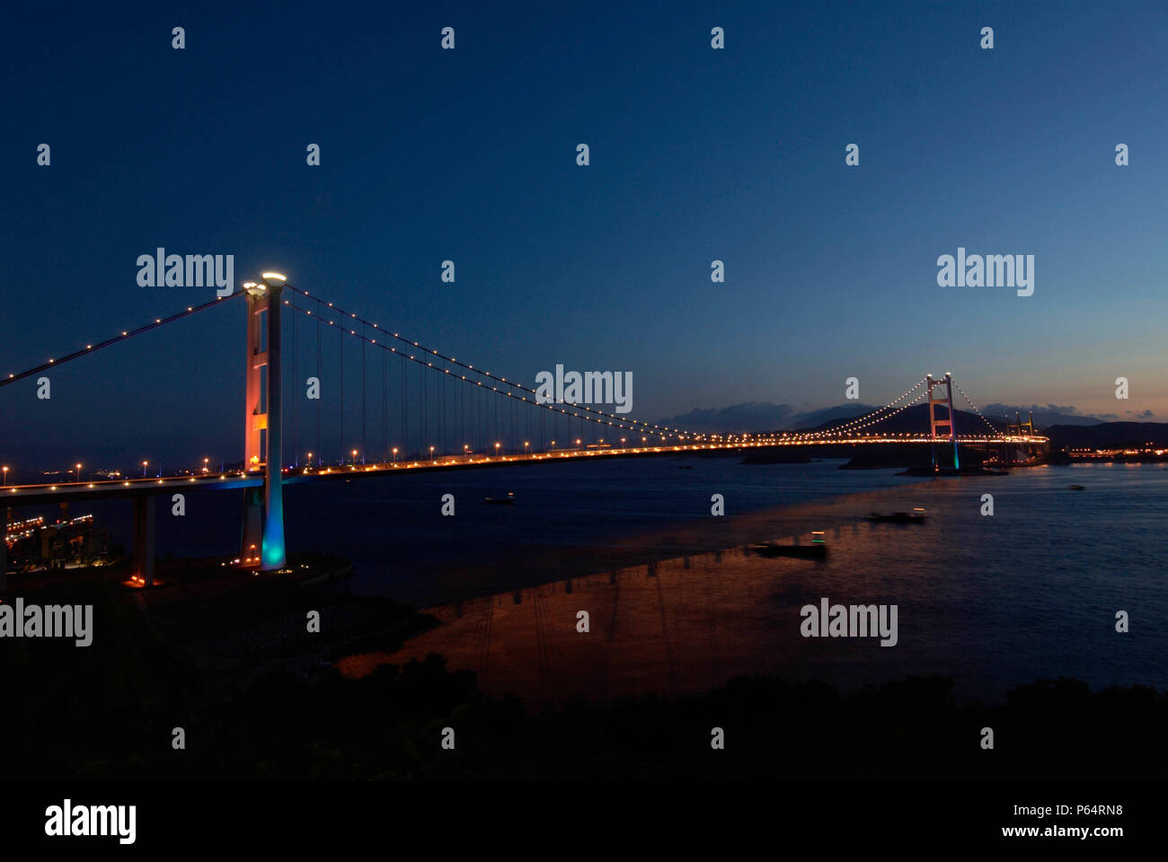 Tsing ma suspension bridge hi-res stock photography and images - Alamy
