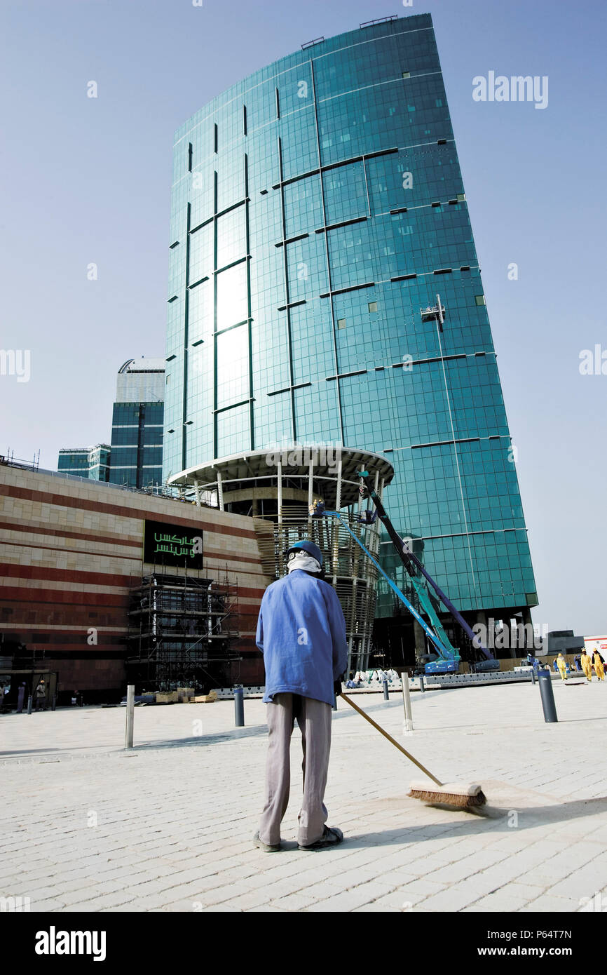 Construction at the Festival City at Al Garhoud, Dubai, United Arab ...