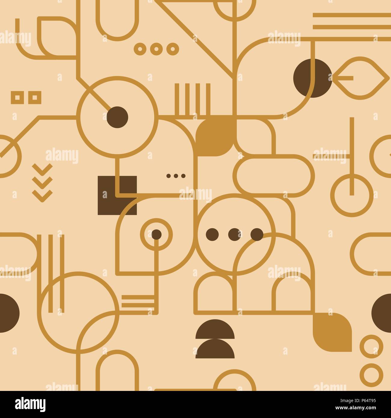 Seamless retro background pattern Stock Vector Image & Art - Alamy