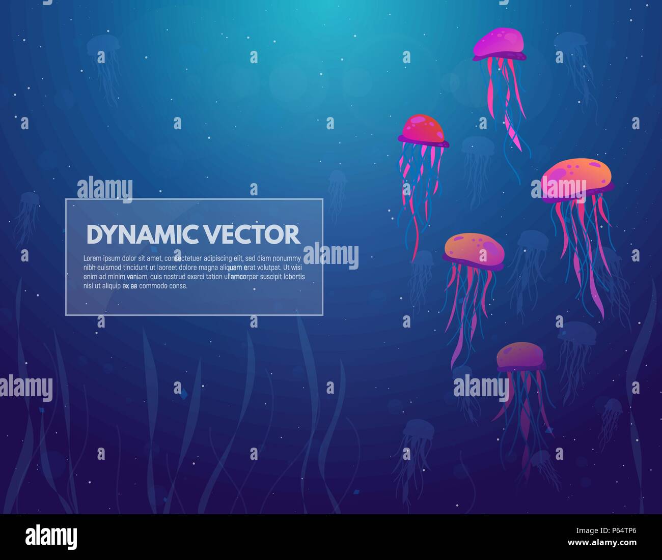 Marine sea life Stock Vector Images - Alamy