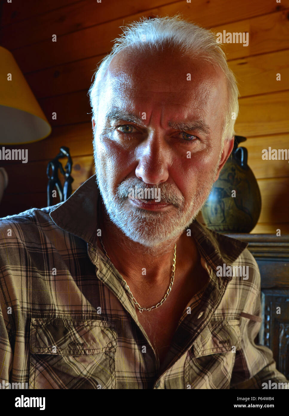 Portrait of the author and photographer Neil Harrison Stock Photo - Alamy