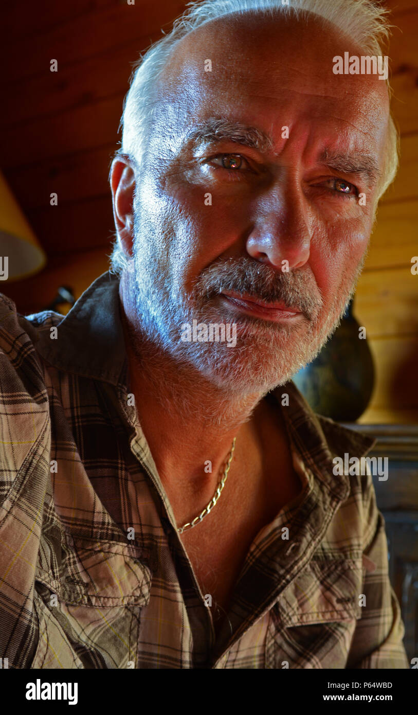 Portrait of the author and photographer Neil Harrison Stock Photo - Alamy