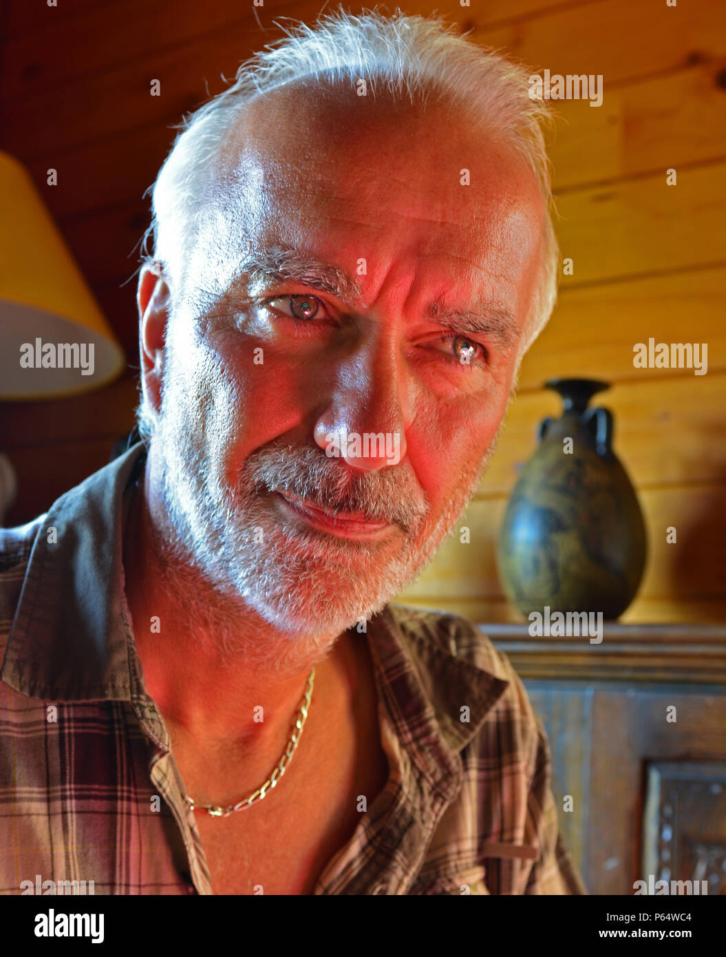 Portrait of the author and photographer Neil Harrison Stock Photo - Alamy