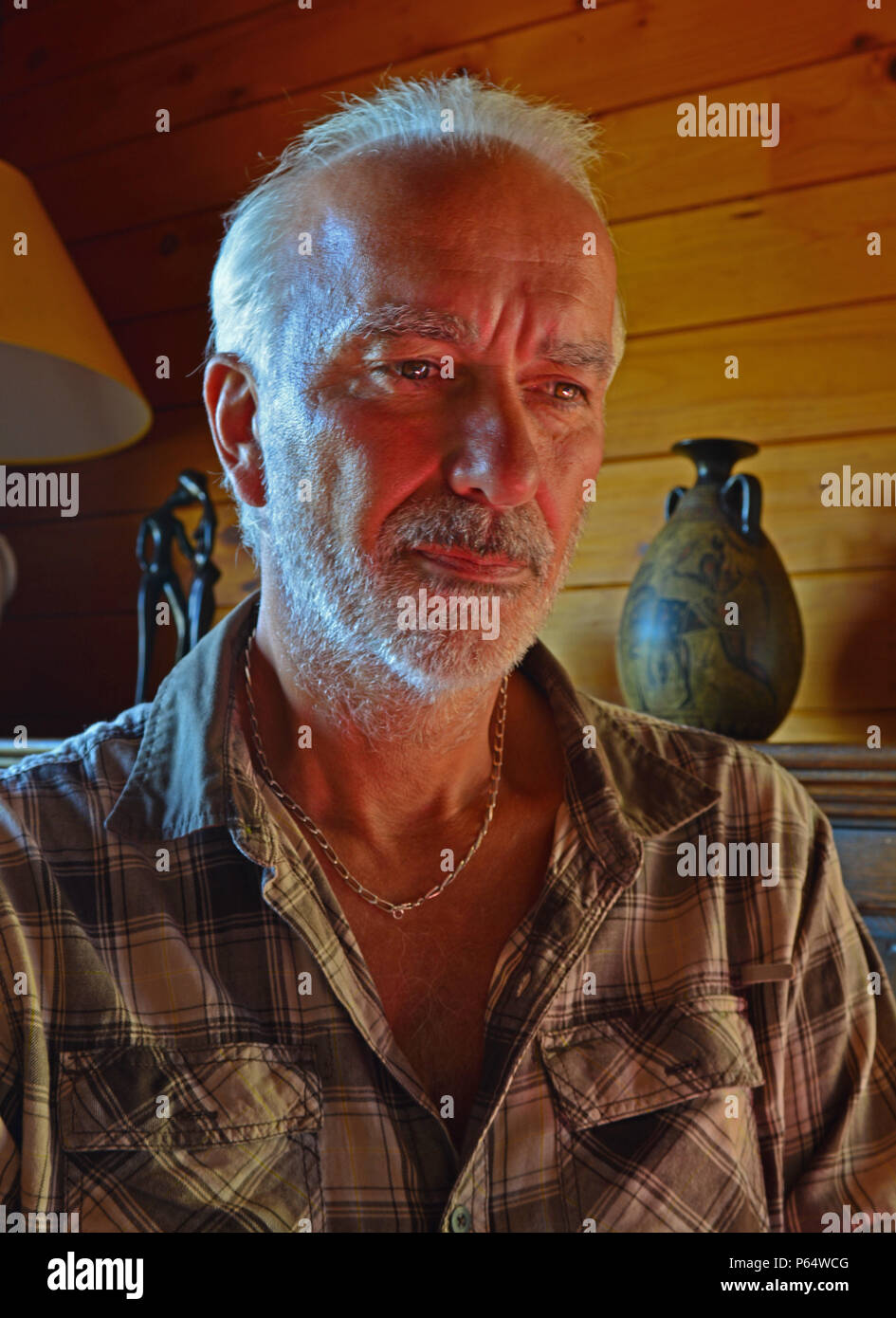 Portrait of the author and photographer Neil Harrison Stock Photo - Alamy