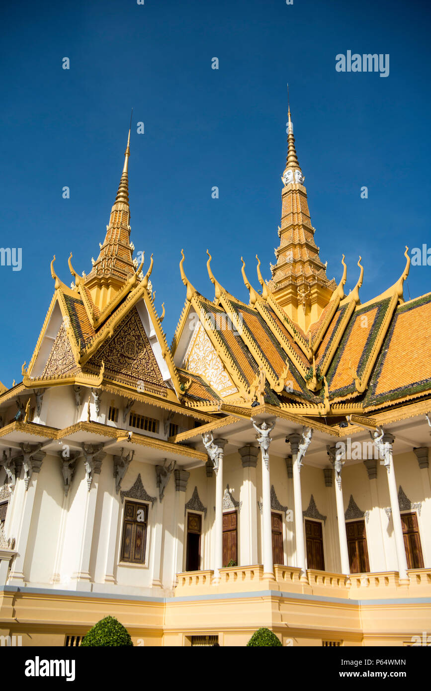 The Throne Hall Of The Royal Palace In The City Of Phnom Penh Of