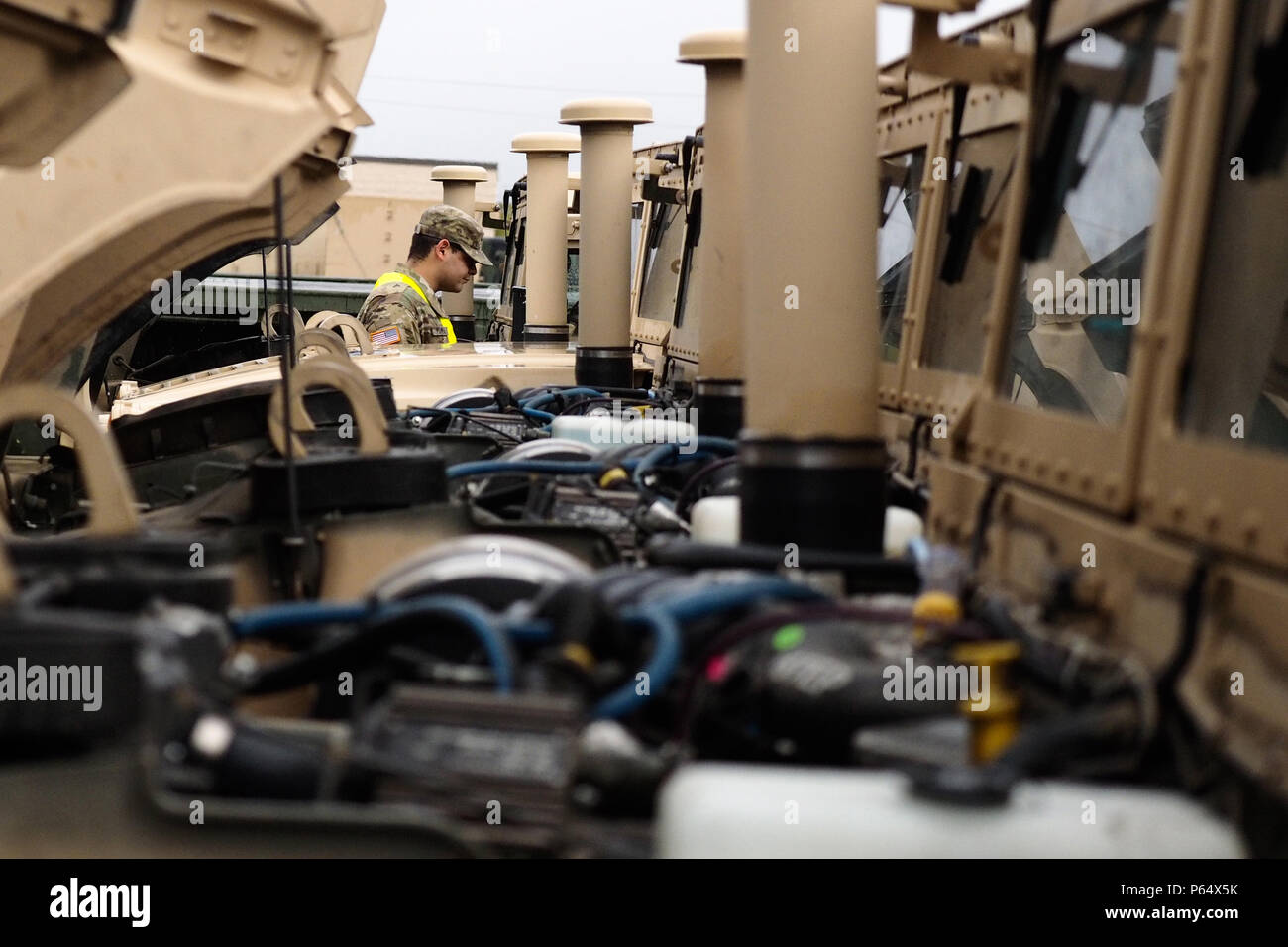 Spc. Omar Pompa, assigned to the 17th Combat Sustainment Support ...