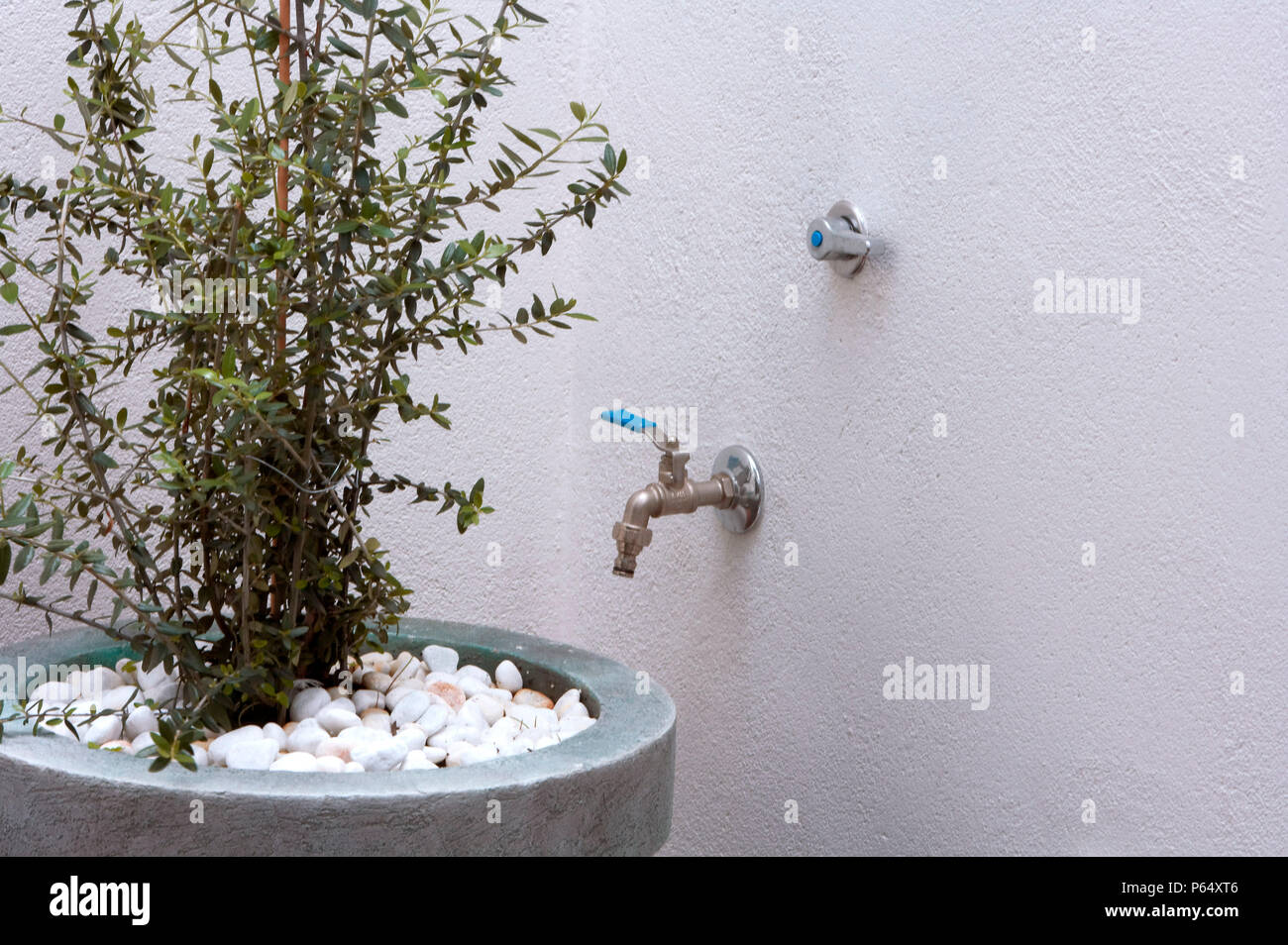 Exterior wall taps hi-res stock photography and images - Alamy
