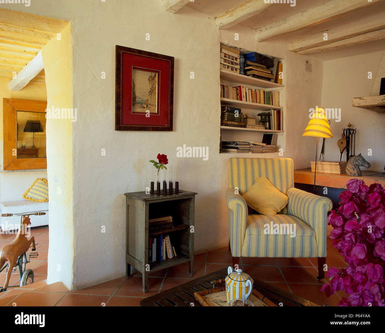 View of a cozy room Stock Photo - Alamy
