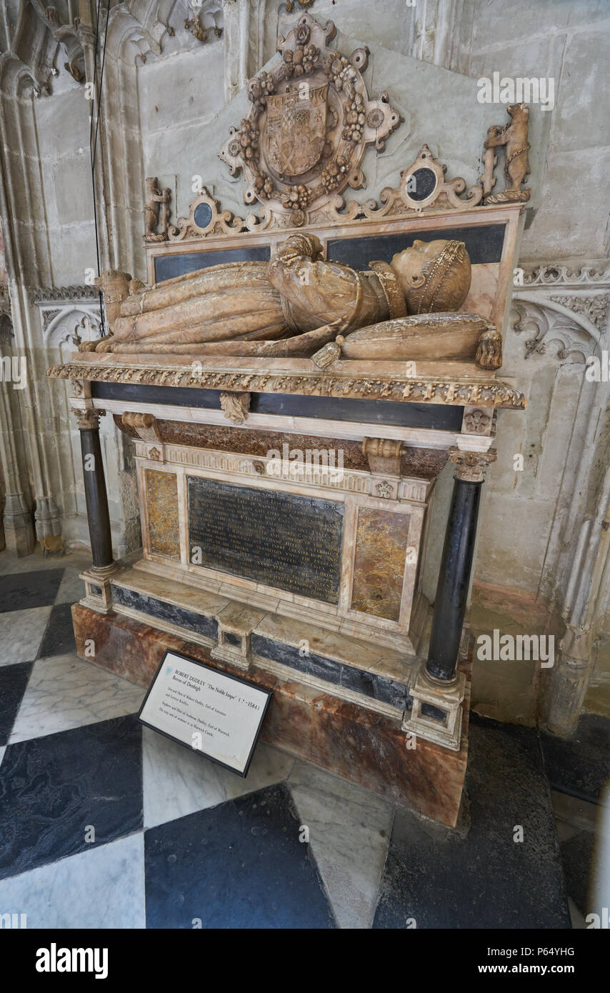 Tomb of robert dudleys son hi-res stock photography and images - Alamy