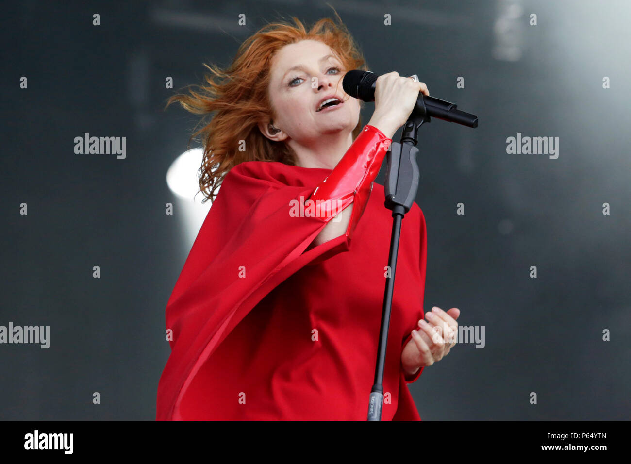 Alison Goldfrapp of Goldfrapp performs on Day 2 of Latitude Festival at ...