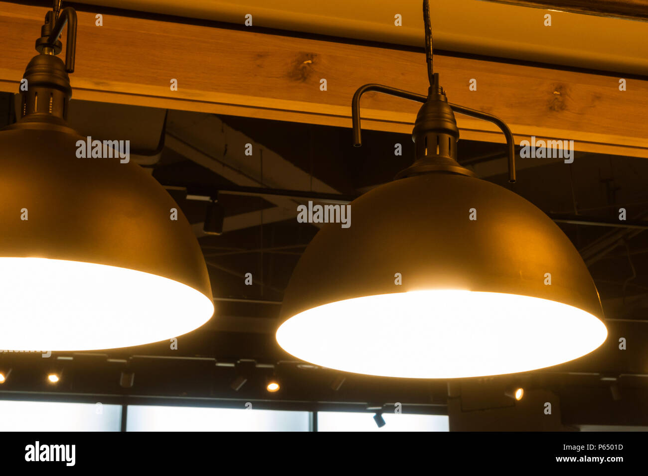 Ceiling Lamps with a Sense of Design Stock Photo - Alamy