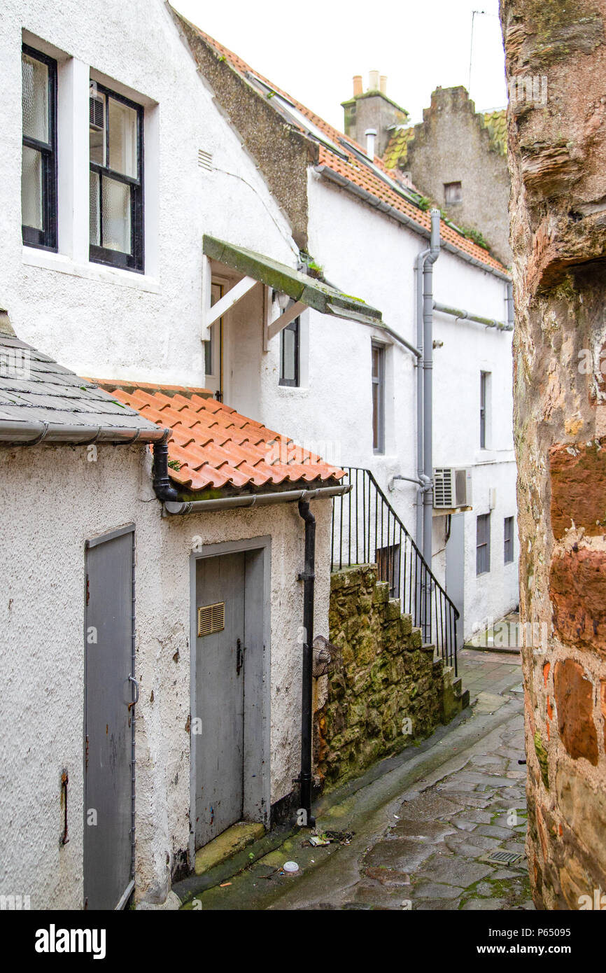 Buildings in Culross, Scotland - close to the abbey with mysterious ...