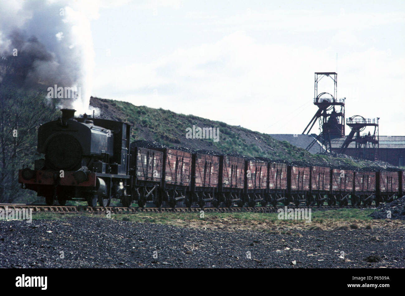 Pennyvenie Mine on the Waterside colliery system in Ayrshire with West ...