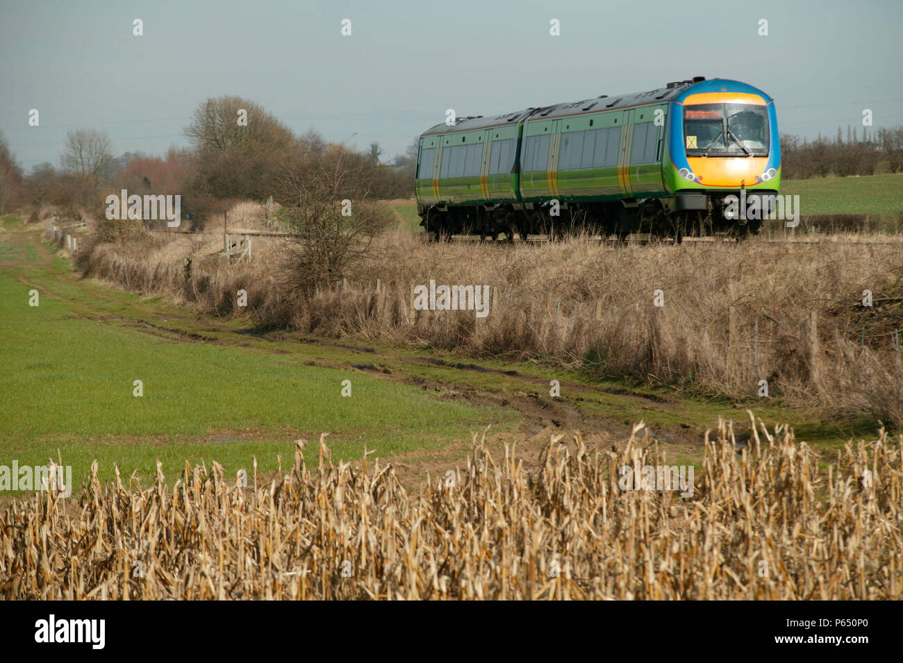 Class 170 turbostar hi-res stock photography and images - Alamy