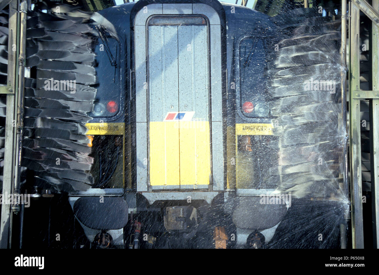 Train wash hi-res stock photography and images - Alamy