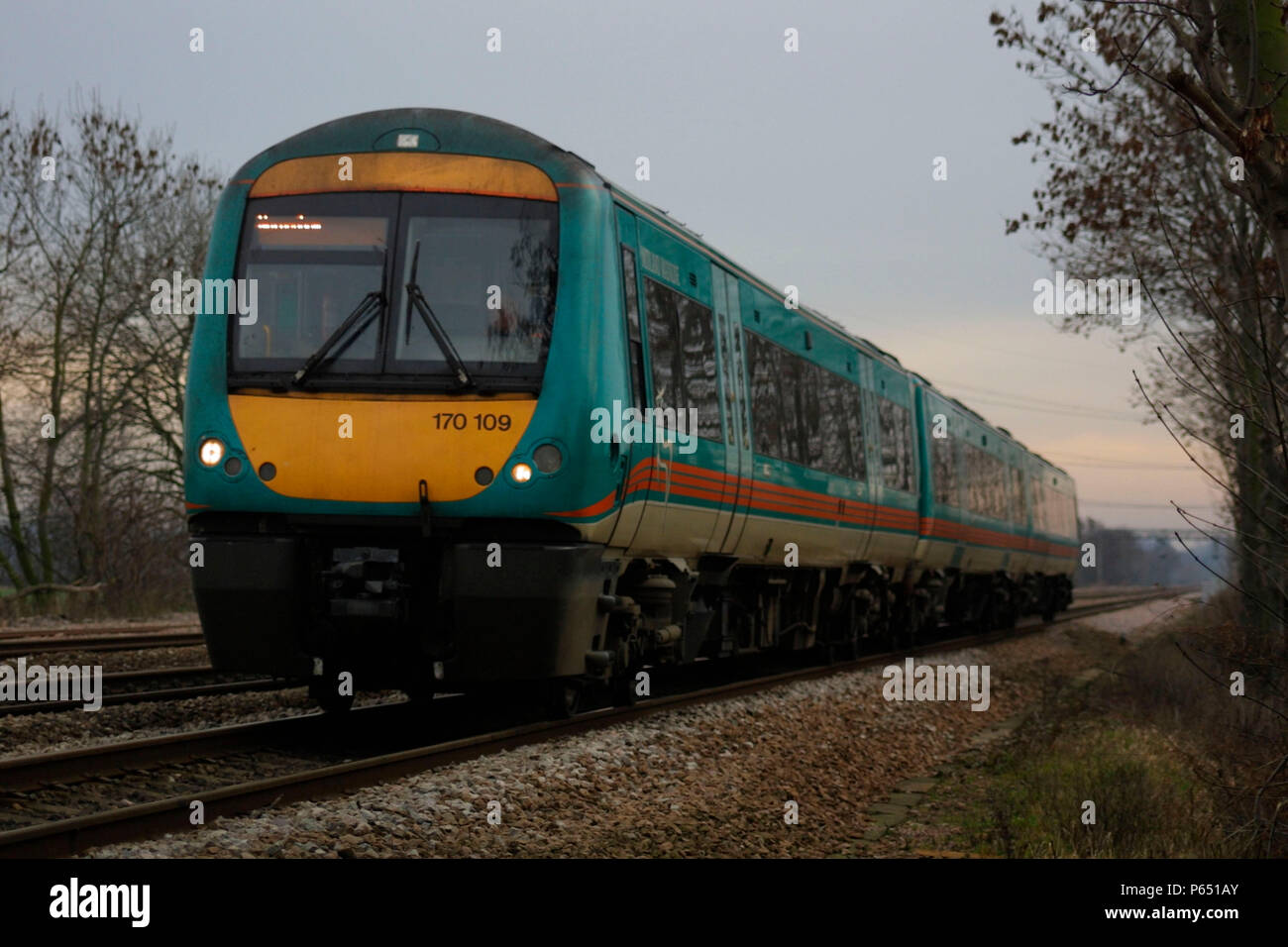 Class 170 turbostar diesel multiple unit hi-res stock photography and ...
