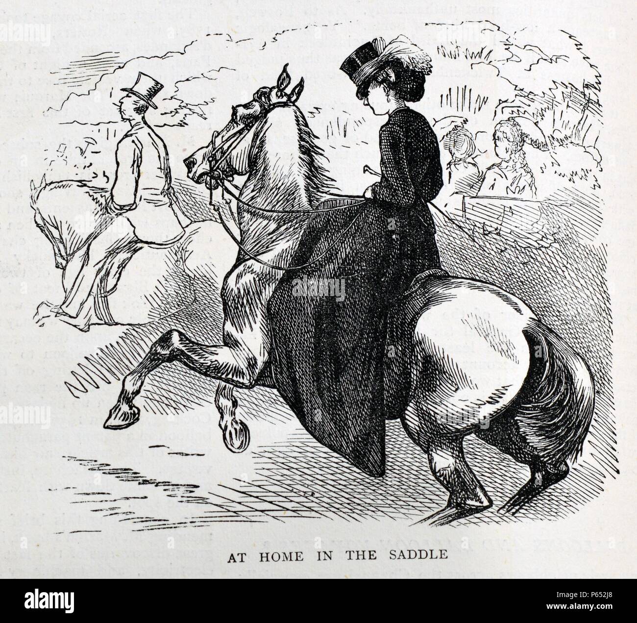 19th century woman engraving hi-res stock photography and images - Alamy